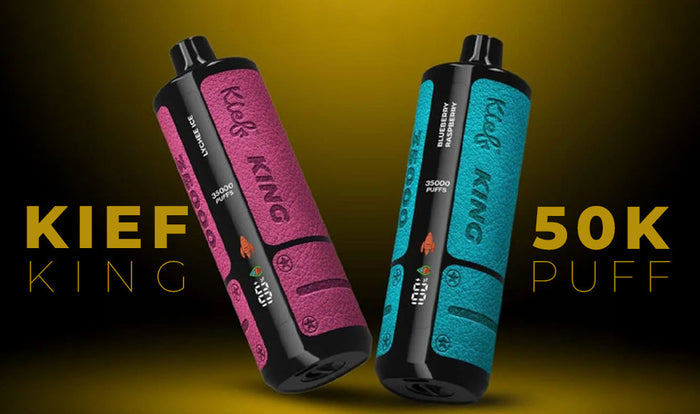 Kief King 50000 Review: Long-Lasting 50K Puff Vape